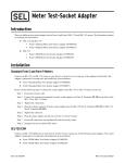 SEL-710 Motor Protection Relay Express Installation Guide | Manualzz