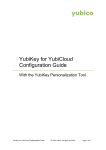 YubiKey Personalization Tool User's Guide | Manualzz
