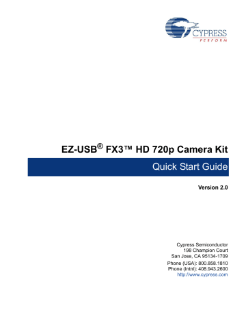 Camera Kit FX3 HD 720p Quick Start Guide | Manualzz