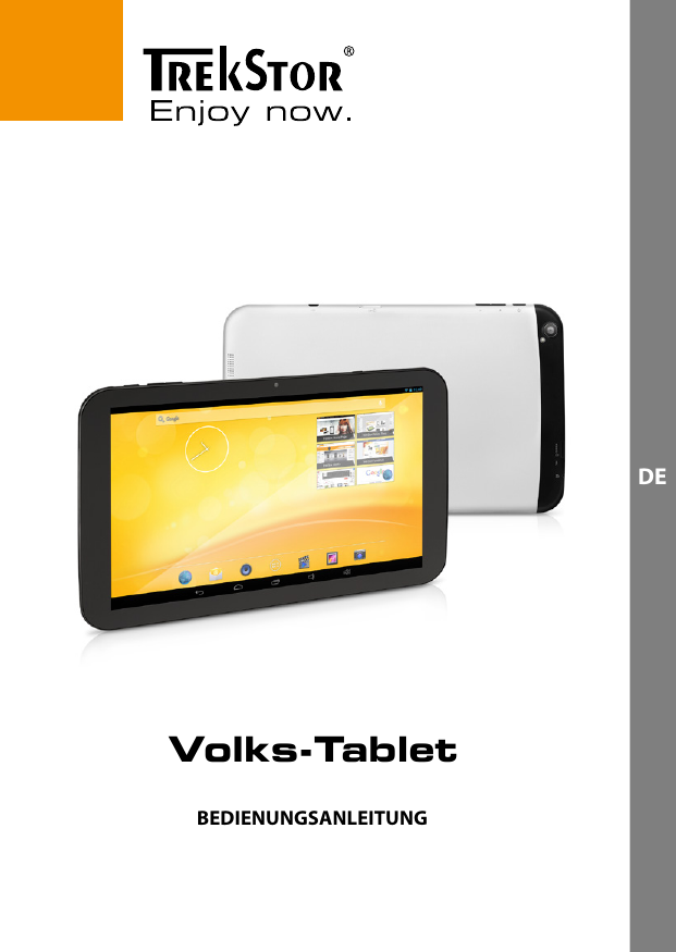 Trekstor Volks-Tablet Bedienungsanleitung | Manualzz