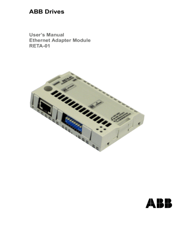 ABB RETA-01 User manual | Manualzz