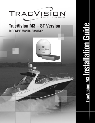 TracVision M3 Installation Guide - ST Version | Manualzz