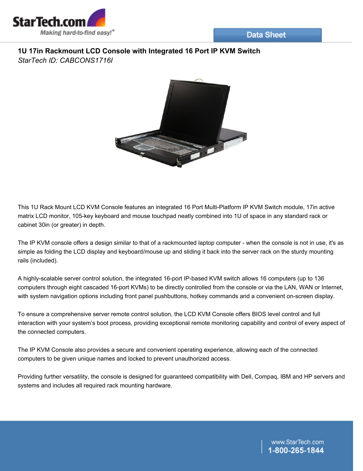 1u Cabinet Command Console | Cabinets Matttroy