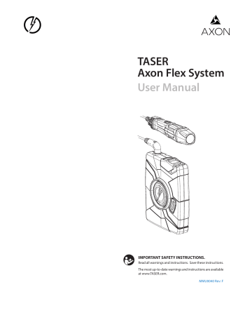 Axon TASER User manual | Manualzz