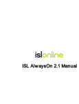 ISL AlwaysOn 2.0 AlwaysOn Manual | Manualzz