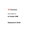 Genesys Workspace Desktop Edition Deployment Guide | Manualzz