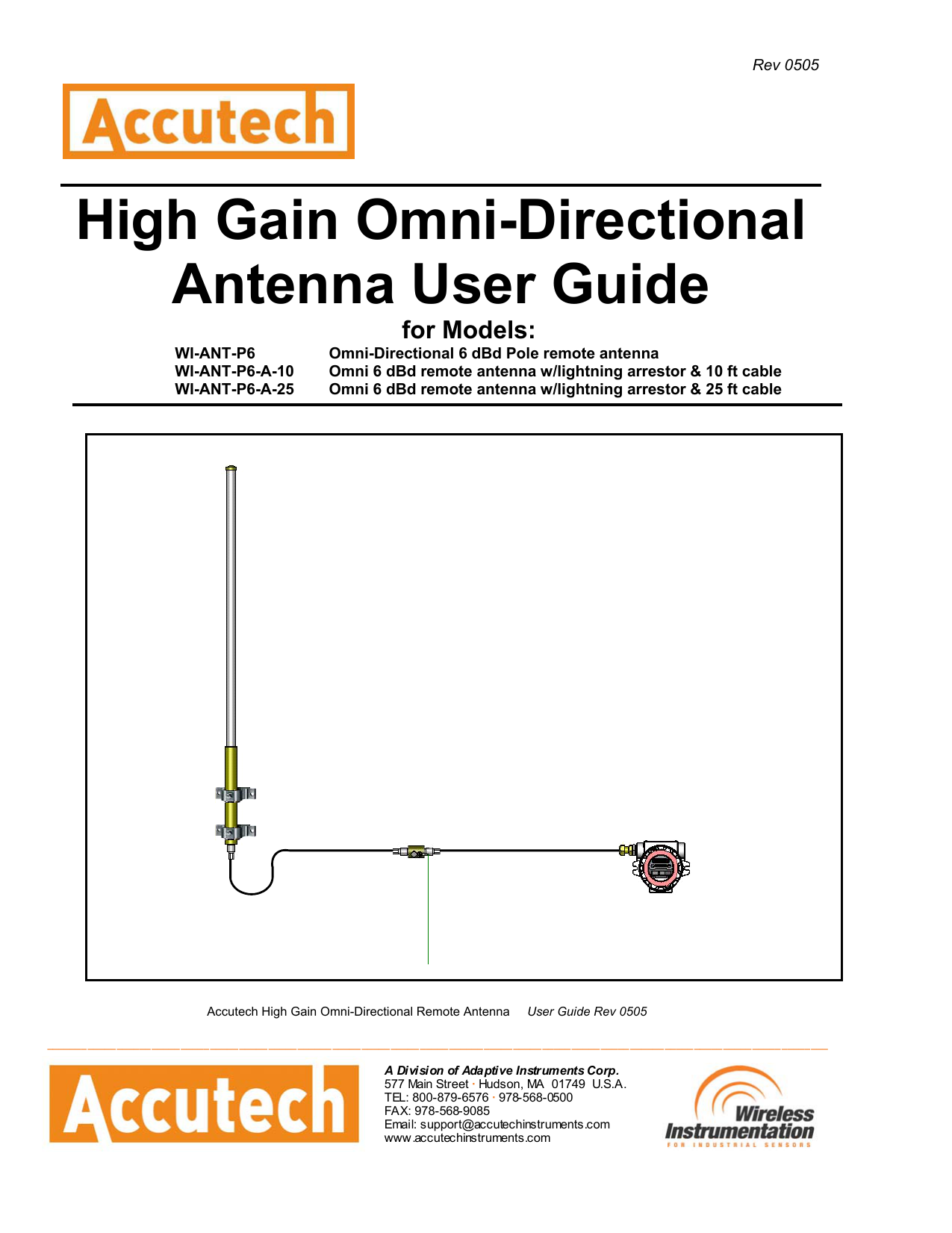 High Gain Omni-Directional Antenna User Guide | Manualzz