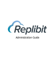Replibit Administration Guide | Manualzz