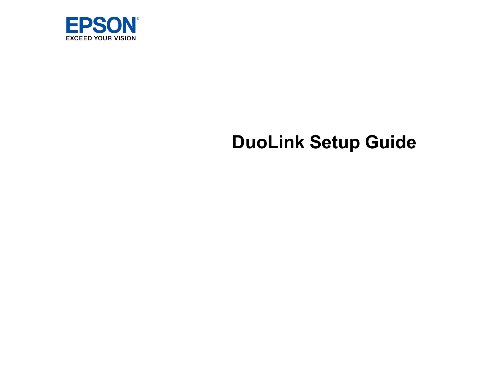 DuoLink Setup Guide | Manualzz