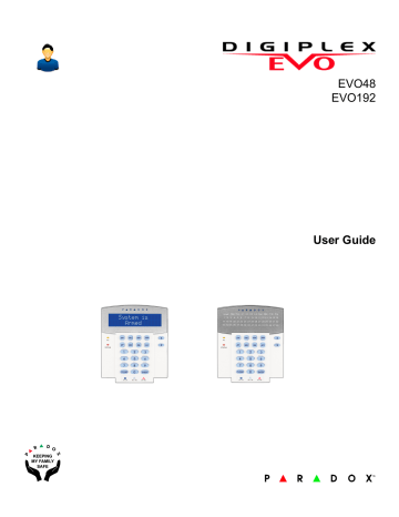 PARADOX Digiplex EVO192 User guide | Manualzz