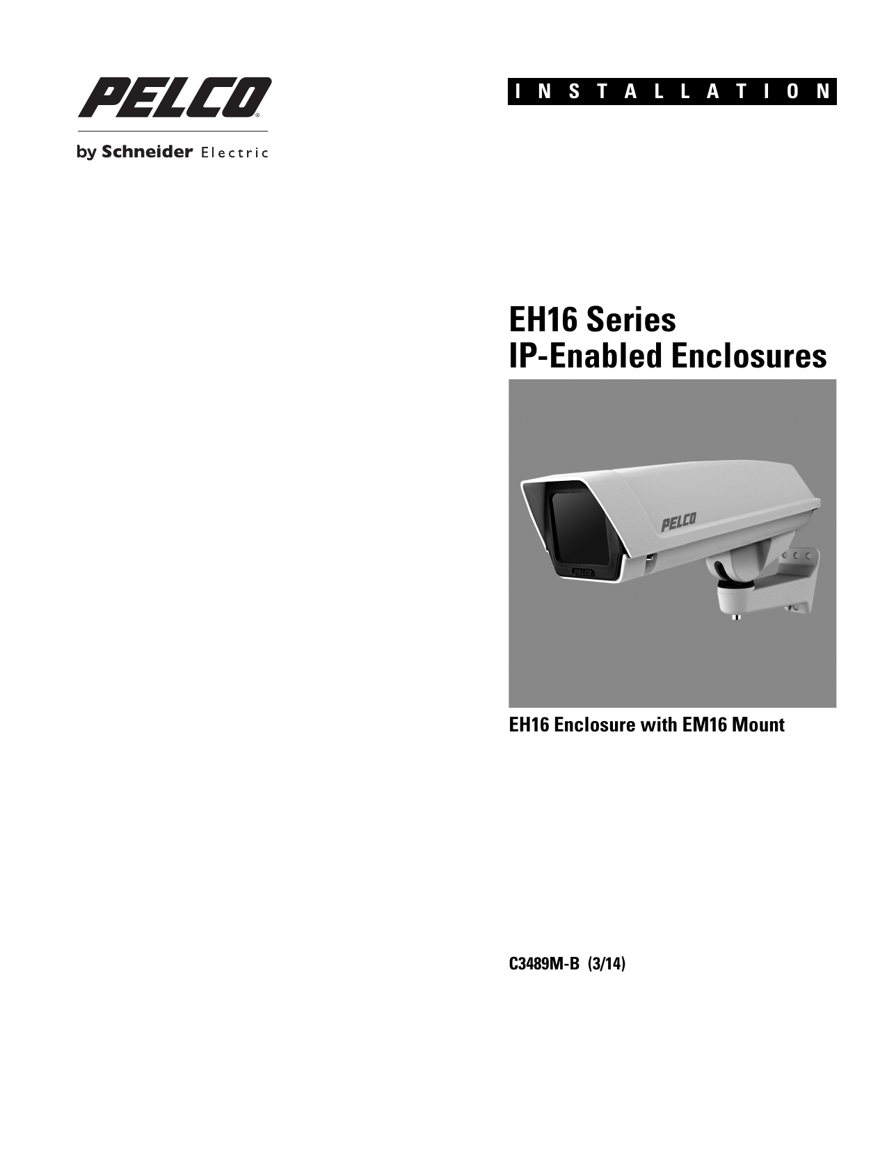 EH16 Series IP-Enabled Enclosures | Manualzz