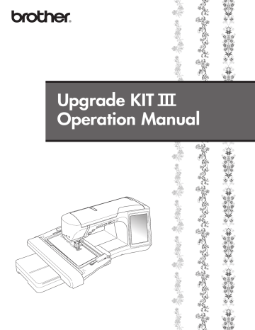 Brother Quattro 6000D Operation Manual | Manualzz