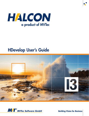 HDevelop 13 User's Guide - MVTec | Manualzz