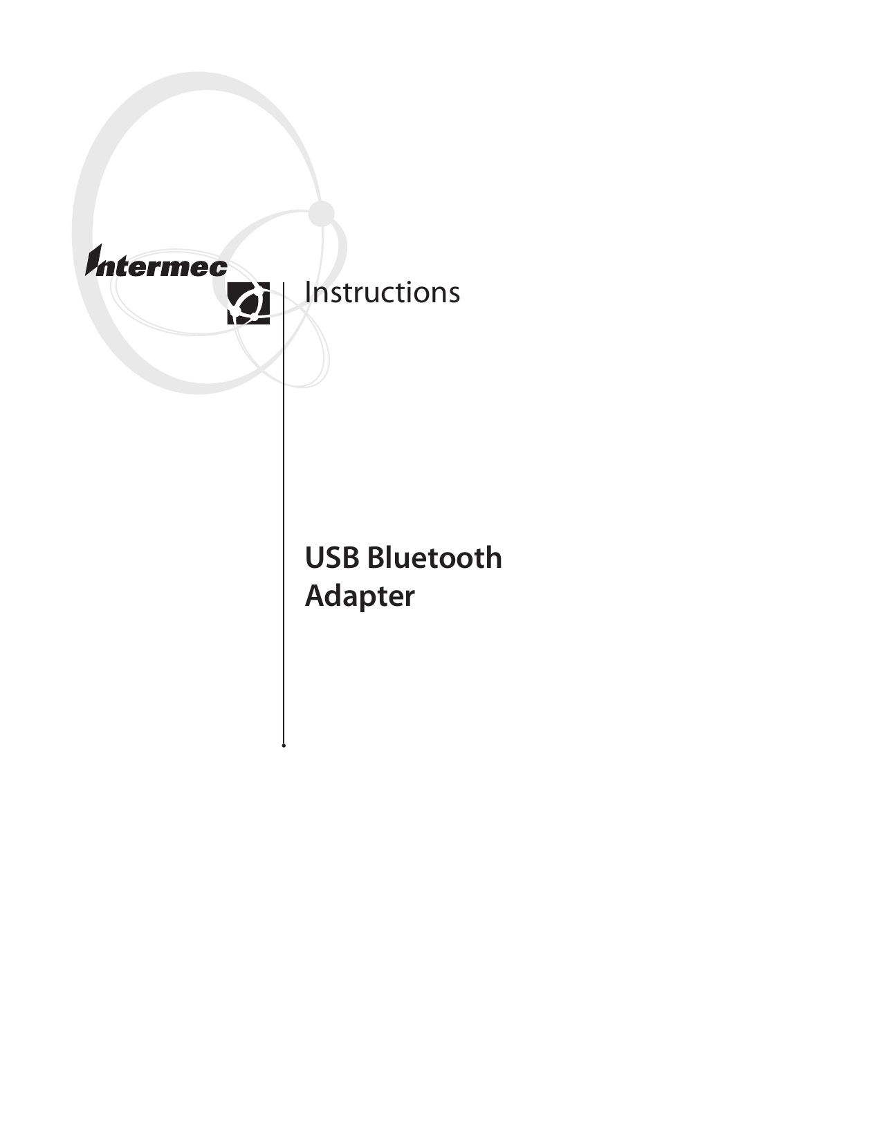 Intermec USB Bluetooth Adapter Instructions Manual | Manualzz