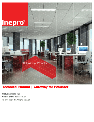 Gateway for Pcounter Technical Manual | Manualzz
