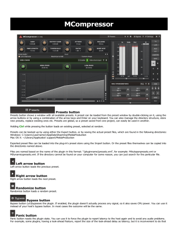 Compressor MCompressor User Manual | Manualzz