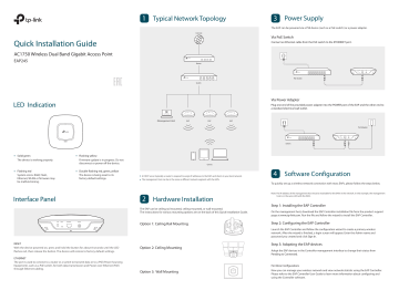 TP-Link EAP245 Quick Installation Guide | Manualzz