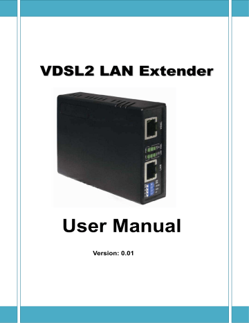 VDSL2 LAN Extender User Manual | Manualzz