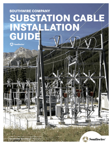 Southwire Substation Cable Installation Guide | Manualzz