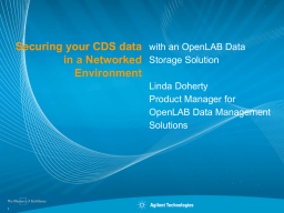 Agilent OpenLAB CDS - User manual, installation Guide, User Guide