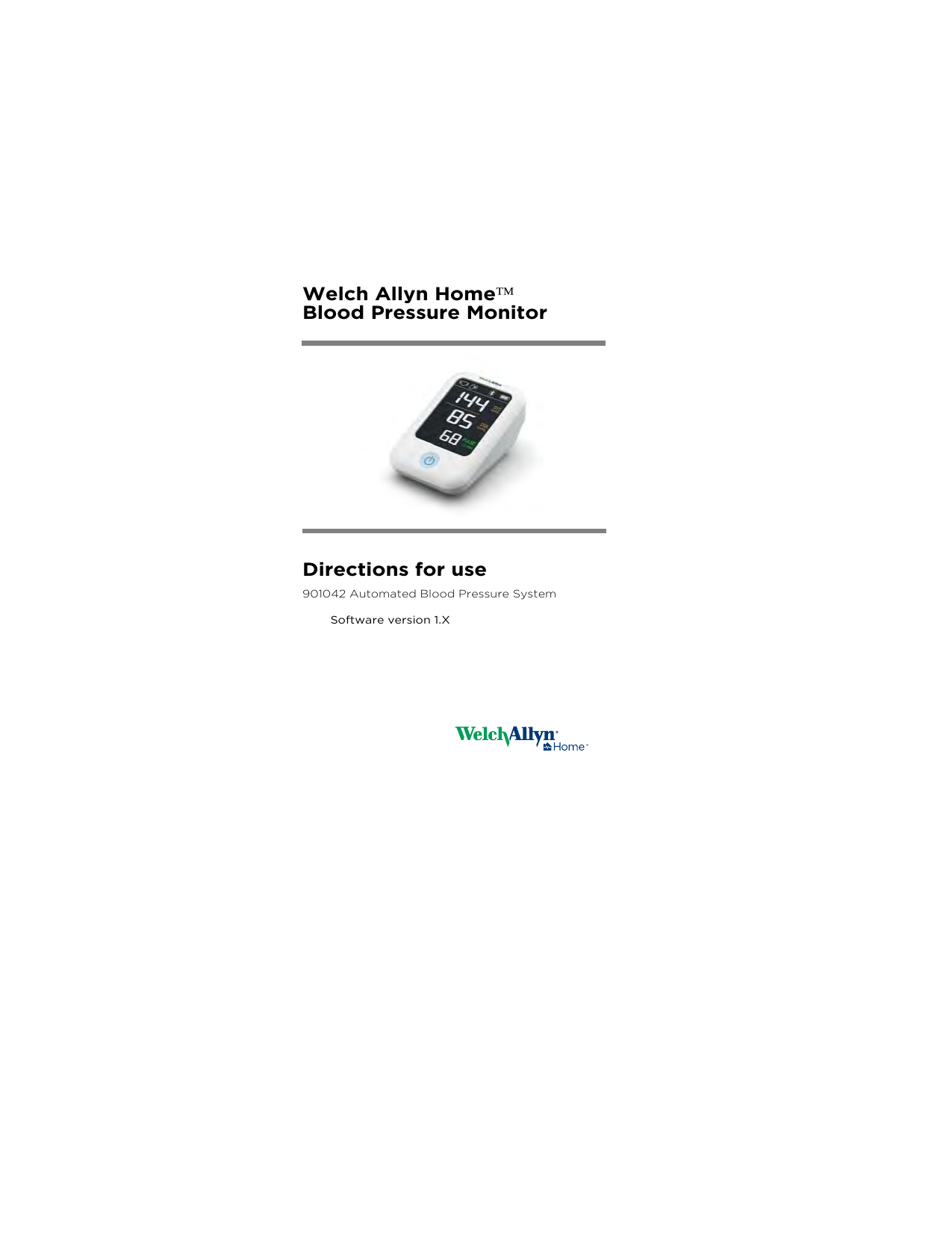 Welch Allyn Home Blood Pressure Monitor Directions For Use Manualzz Welch Allyn Home Blood Pressure Monitor Directions For Use Manualzz