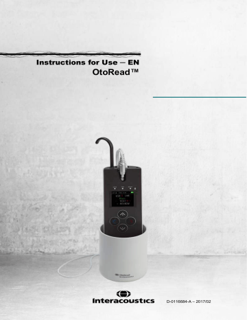 Interacoustics OtoRead Instructions For Use Manual | Manualzz