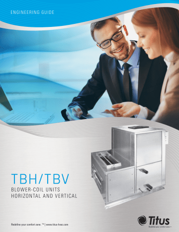 Titus TBV Vertical Belt Drive Blower Coil Guide | Manualzz