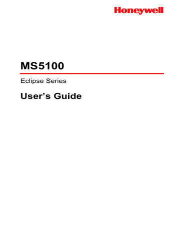 Honeywell Eclipse MS5100 Series User manual | Manualzz
