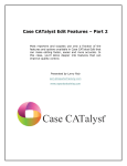 Case CATalyst Version 13 User Manual | Manualzz