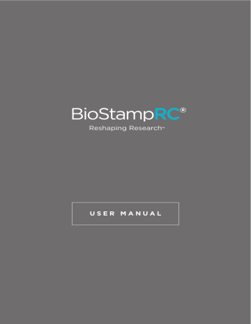 BioStampRC BRCS01 User Manual | Manualzz