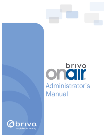 Brivo OnAir Administrator’s Manual | Manualzz