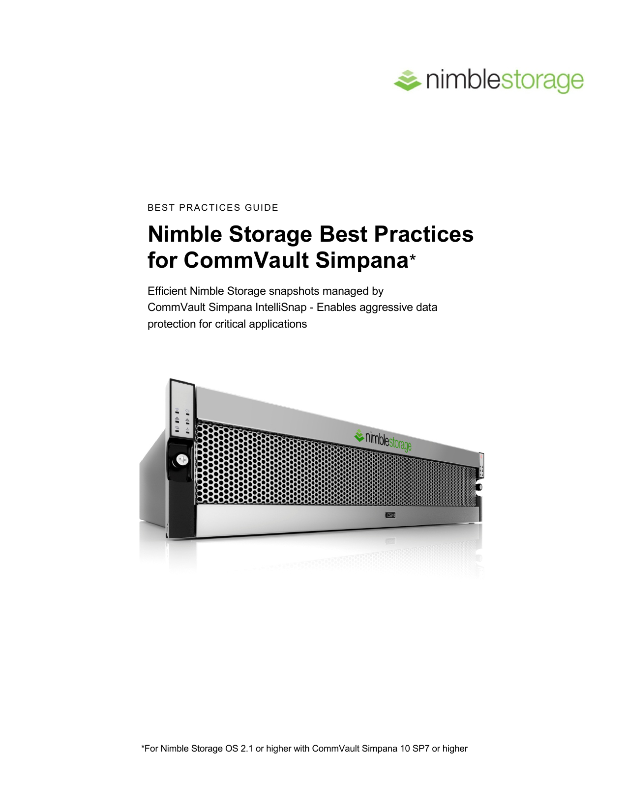 CommVault Simpana | Manualzz