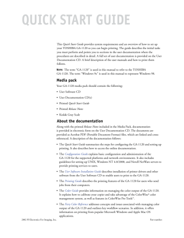 QUICK START GUIDE | Manualzz