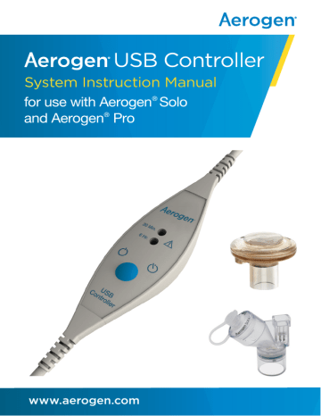 Aerogen Solo System Instruction Manual | Manualzz