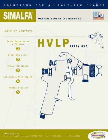 SIMALFA HVLP Spray Gun User Guide | Manualzz