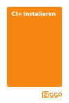 Ziggo CI+ Module Installeren | AI Chat & PDF | Manualzz