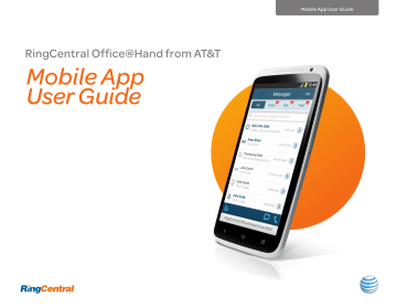 RingCentral Office@Hand Mobile App User Guide | Manualzz