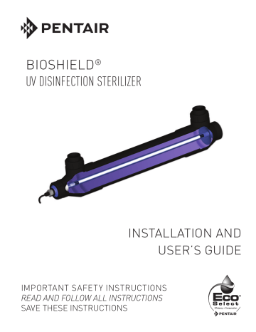 bioshield® uv disinfection sterilizer | Manualzz