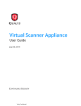Qualys Scanner Appliance User Guide | Manualzz