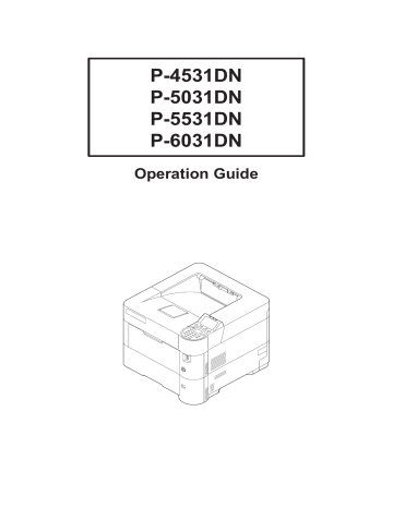 Triumph-Adler P-4531DN Print system Operation Guide | Manualzz