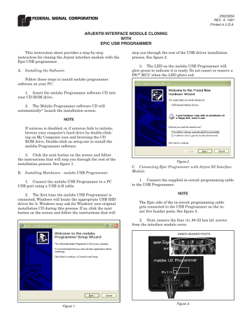 Federal Signal Arjent S2 Lightbar Product Manual | Manualzz