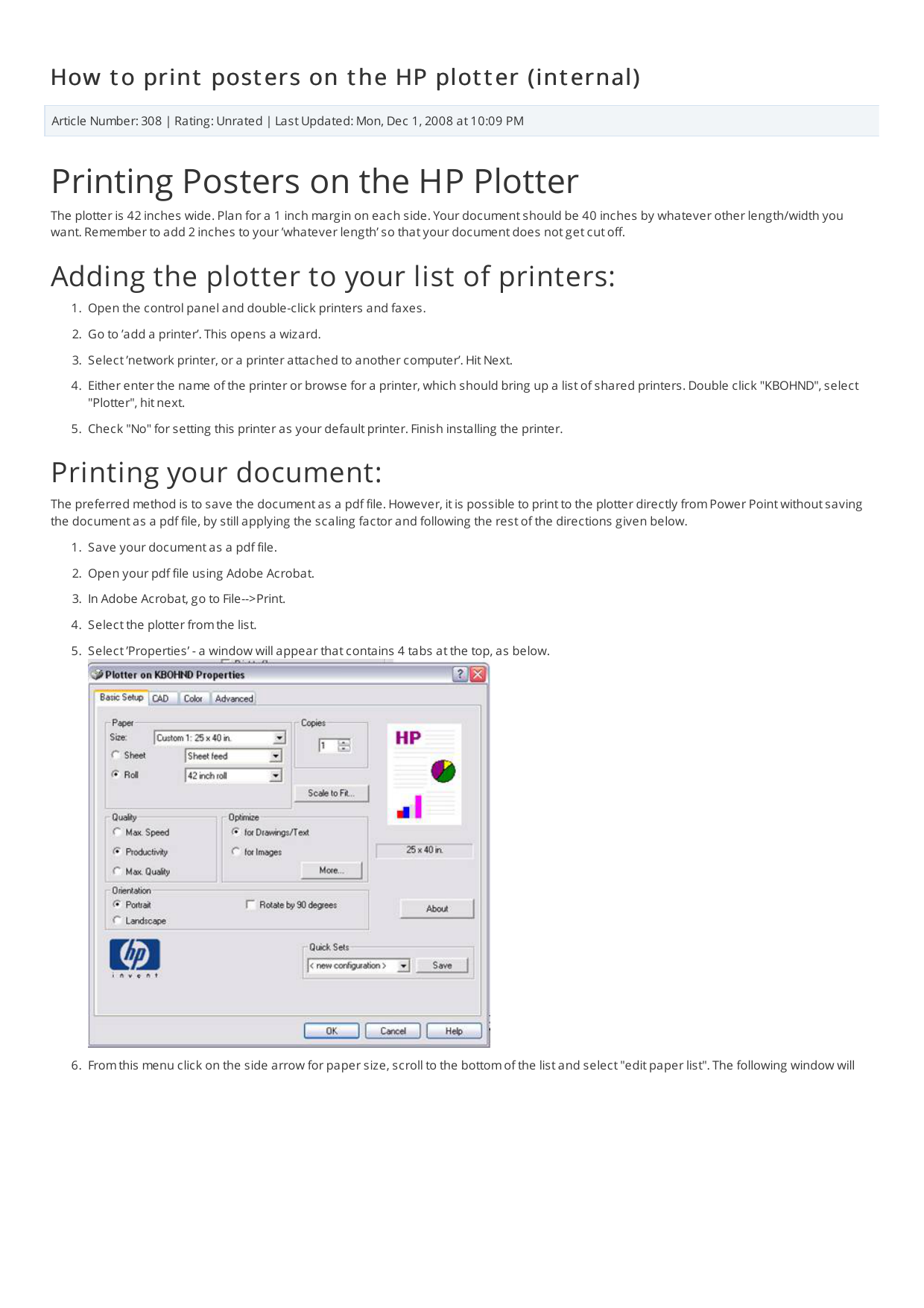plotter paper size a0