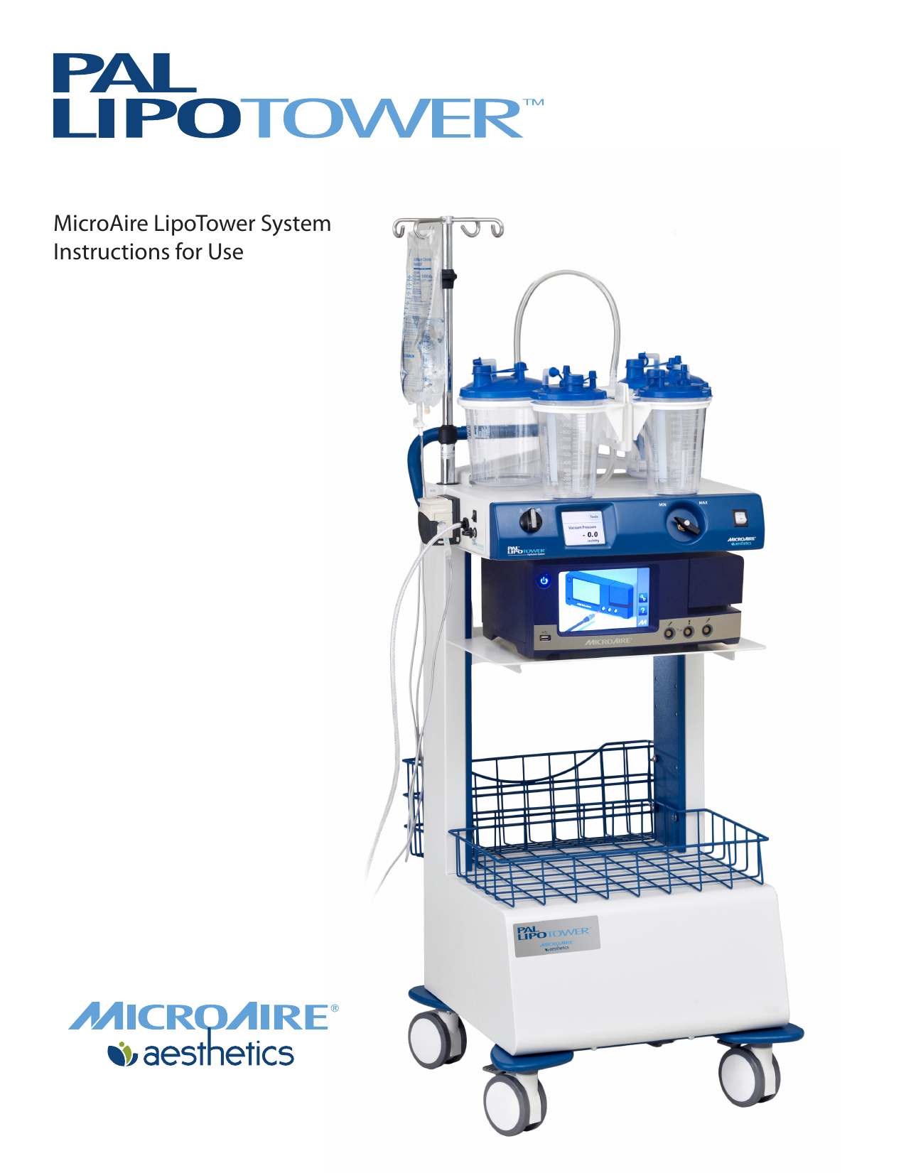 MicroAire LipoTower System Instructions for Use | Manualzz