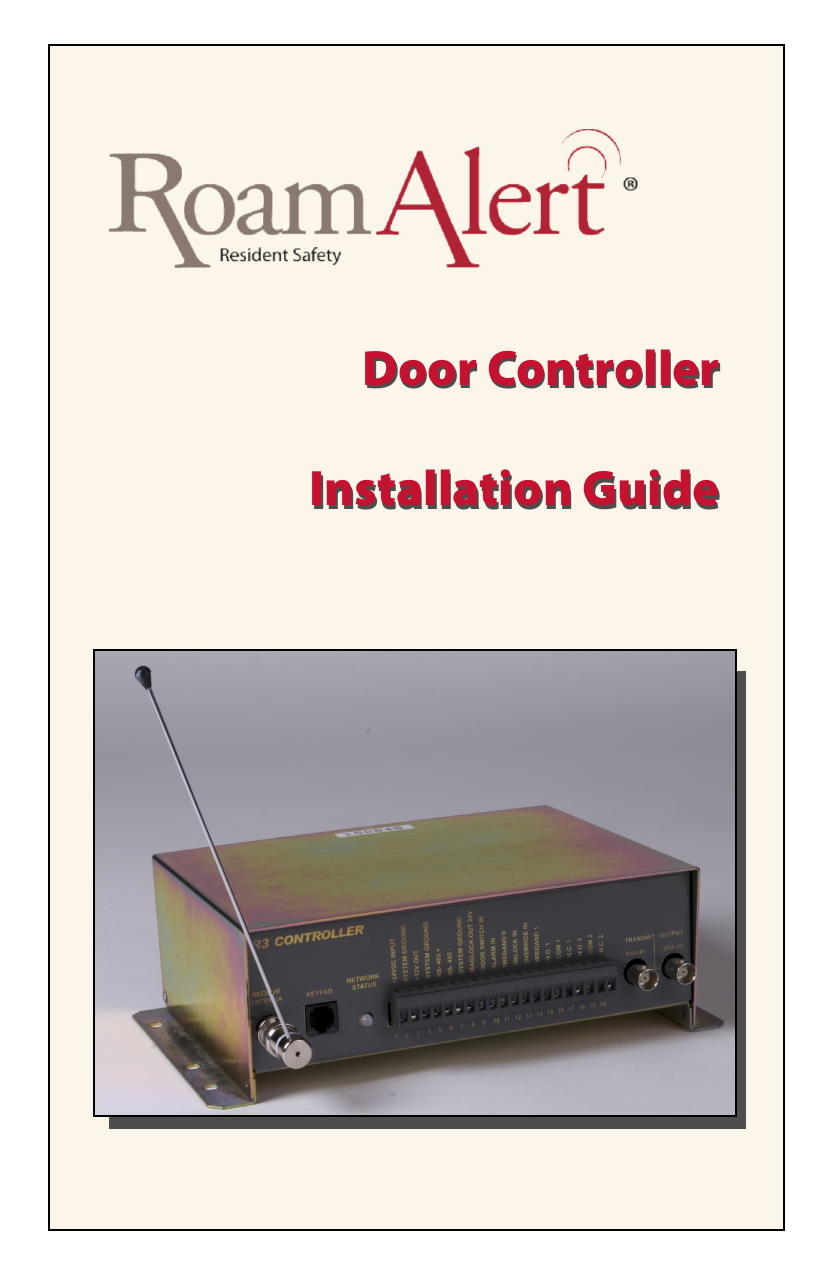 Door Controller Installation Guide Manualzz
