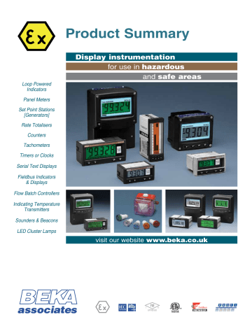 BEKA product summary | Manualzz