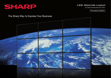 Sharp PN-E521 Brochure & Specs | Manualzz