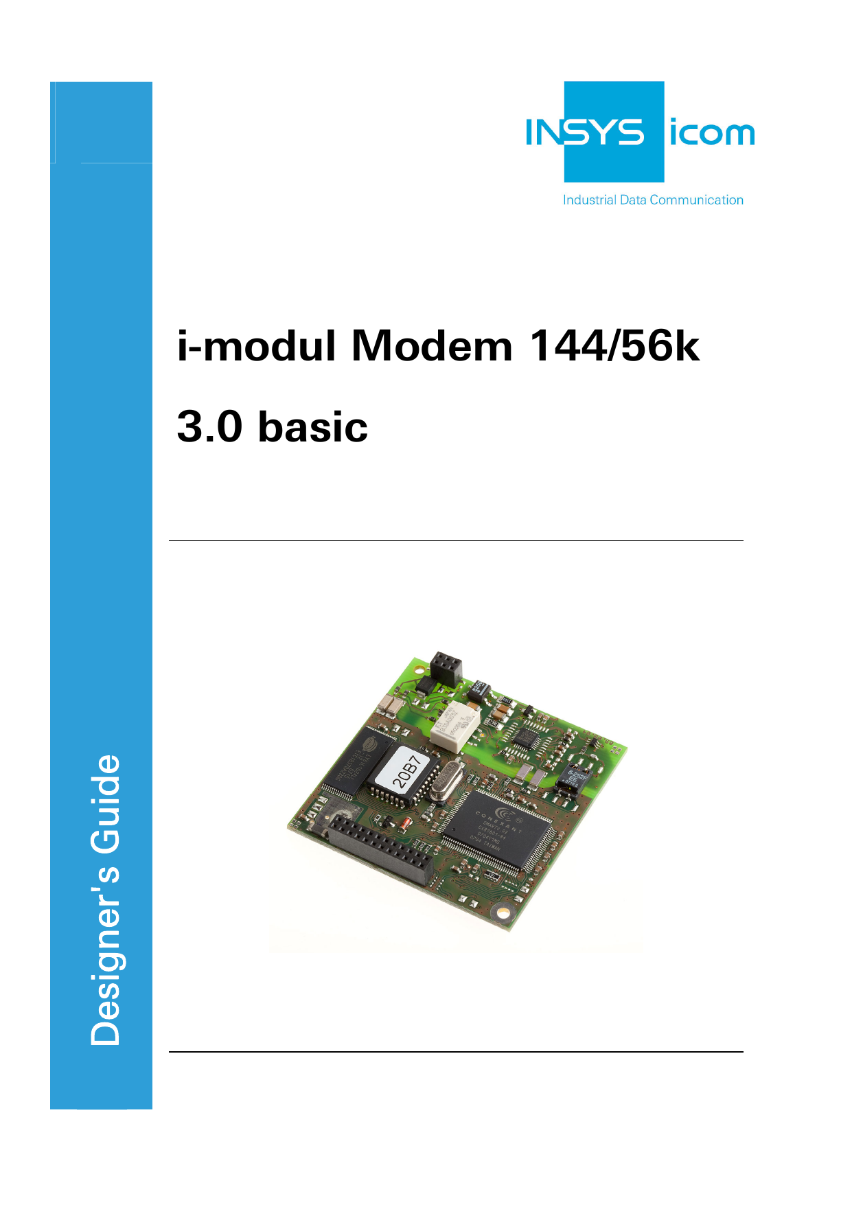 INSYS i-modul ISDN Modem basic Designer’s Guide | Manualzz