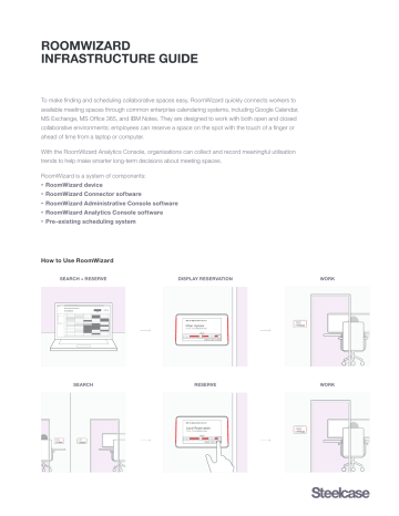 RoomWizard Infrastructure Guide | Manualzz
