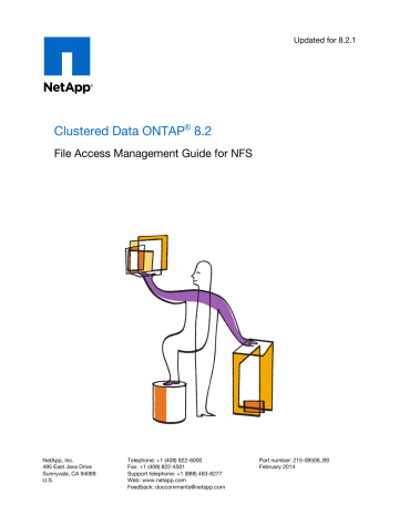 Clustered Data ONTAP 8.2 NFS File Access Management Guide | Manualzz