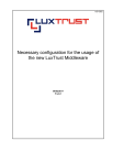 LuxTrust Middleware User Manual | AI Chat & PDF | Manualzz